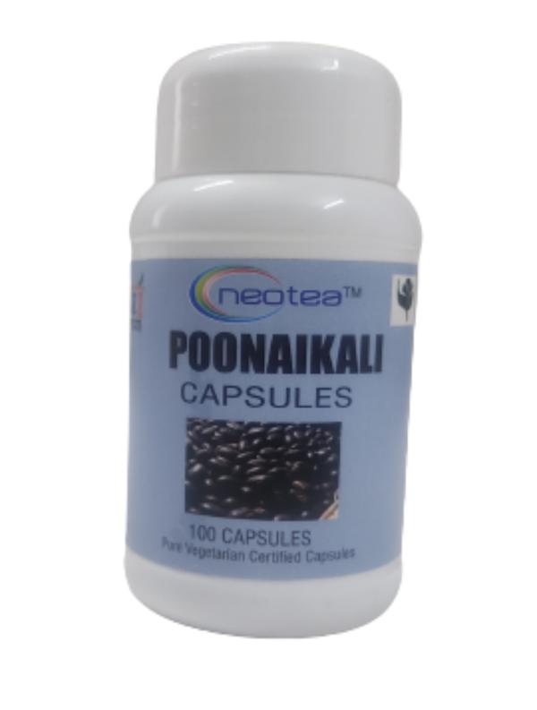 Neotea Poonaikali 500Mg - 100 Veg Capsules (70 g) - JioMart