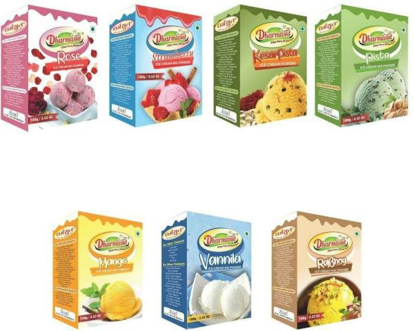 Dharmasut Rose, Strawberry, Kesar Pista, Pista, Mango, Vanilla, Rajbhog ...