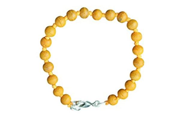 Rudra Centre Turmeric Bead, 8mm - JioMart