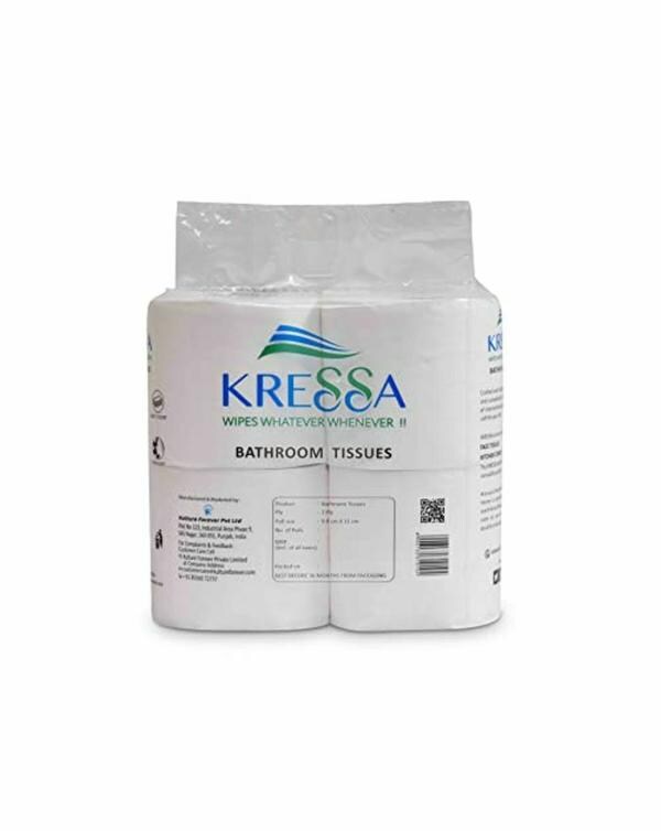 Kressa 2 Ply Toilet Tissue Roll | Bathroom Tissue | Toilet Paper | Made ...