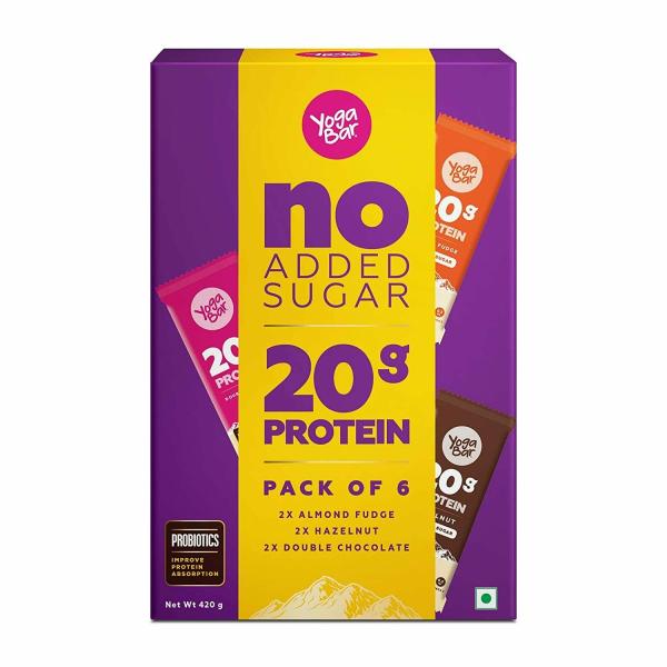 Yogabar Protein Bars Variety Box Pack of 2 - JioMart