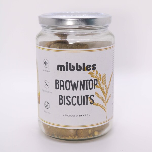 Mibbles BROWNTOP MILLET BISCUITS - JioMart