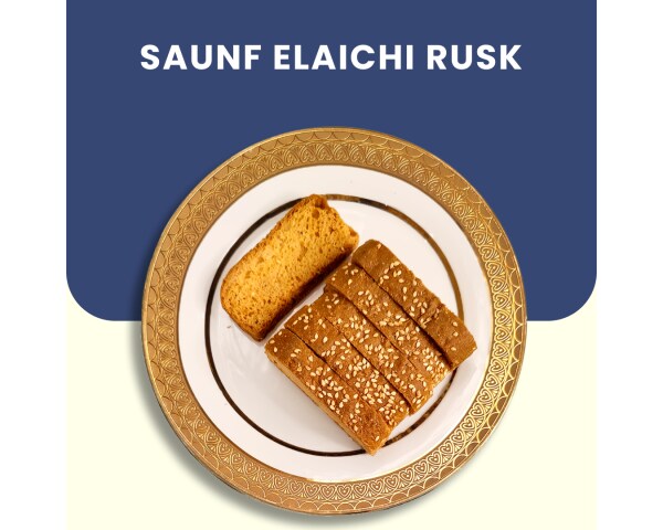 GHOTARAM Mandawar Eggless Handcrafted Butter Suji Rusk/Toast/Premium ...