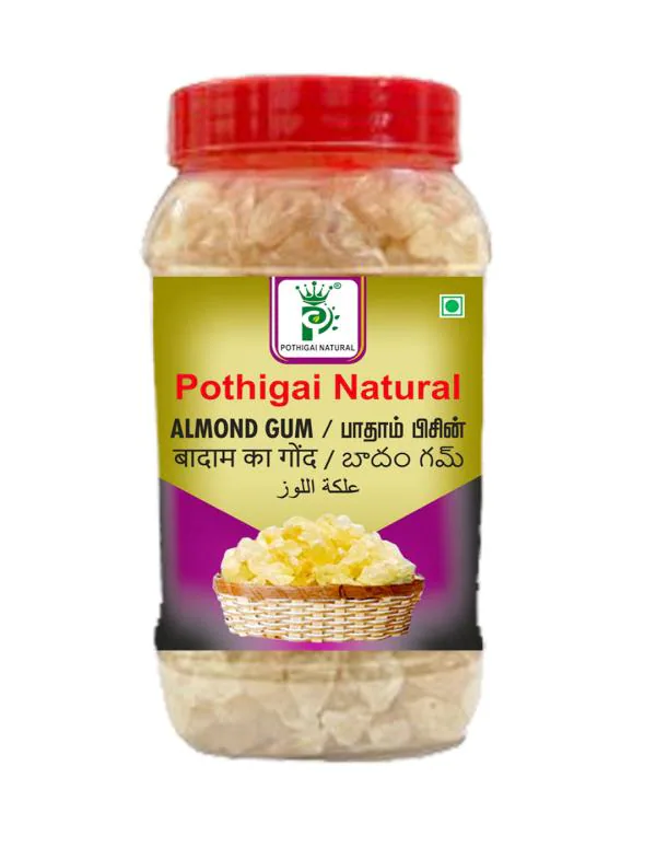 Pothigai Natural Almond Gum/Badam Pisin/Badam Gum -100% Natural-Body ...