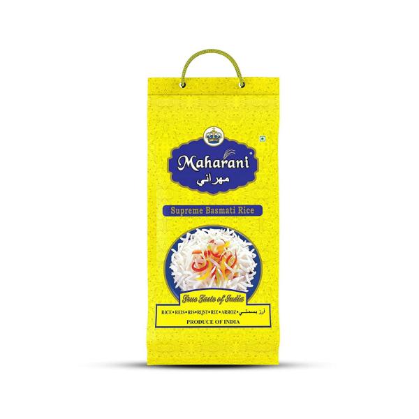 Maharani Naturally Aged Grain Supreme Basmati Rice 5 Kg - JioMart