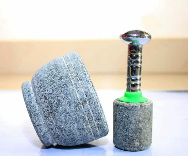 MyNAKSHA Mortar and Pestle Set for Spices, Khalbatta, Kharal, Mixer ...