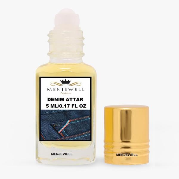 Menjewell Denim Long Lasting 5ML Floral Attar (Floral) - JioMart
