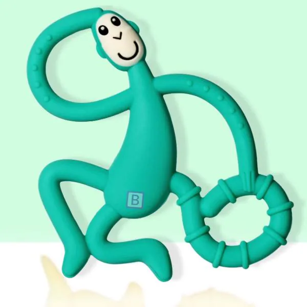 Bembika Green Silicone Baby Teether Toys Monkey Shape For Kids - JioMart