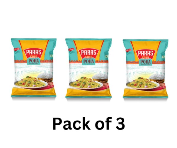 Paras Gold thick Poha (Pack of 3 kg) - JioMart