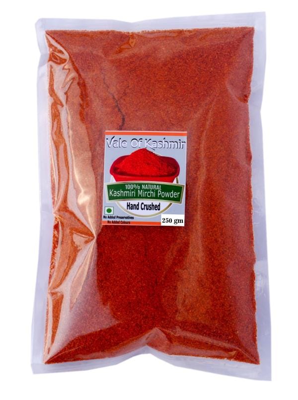 Vale Of Kashmir Kashmiri Chilli Powder 250g, 100% Pure Natural, No ...