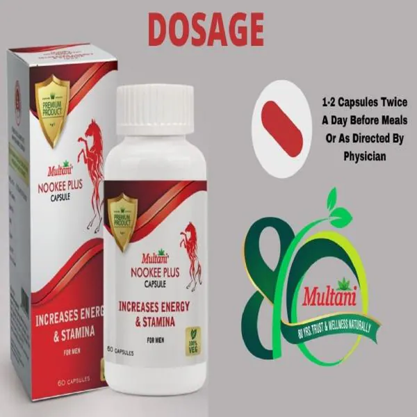 Multani Nookee Plus Capsule | 60 Veg Capsules - JioMart