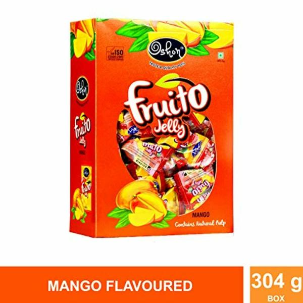 Oshon Jelly Natural Fruit Flavor Strawberry Guava Mango And Lychee 400 ...