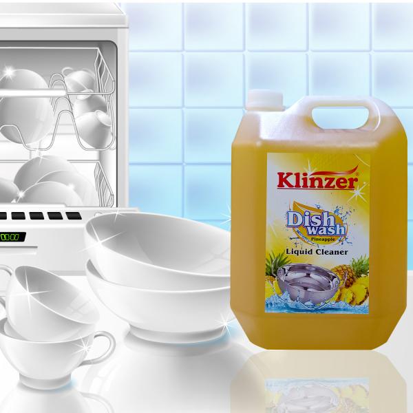 Klinzer Dishwash Cleaner Pineapple Fragrance 5L - JioMart