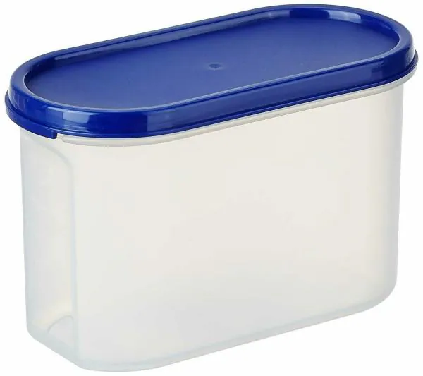 Console Oval Type Modular Plastic Storage Containers 1000 ml ( Set of 6 ...