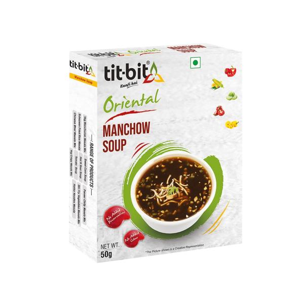 Tit-Bit Combo Of Regular Manchow Soup, Regular Paneer Chilly Masala Mix ...