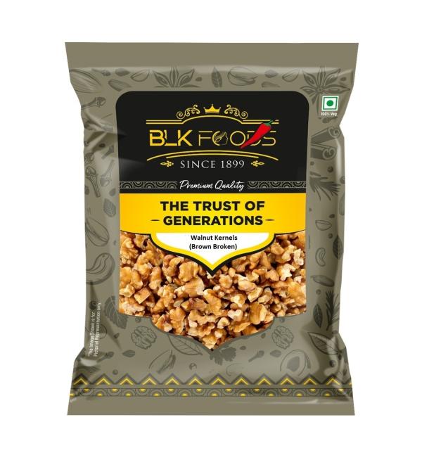 BLK Foods Daily Walnut Kernels (Brown Broken) 400g - JioMart