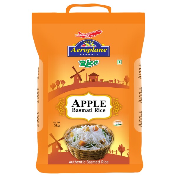 Aeroplane Apple Basmati Rice 10 Kg - JioMart