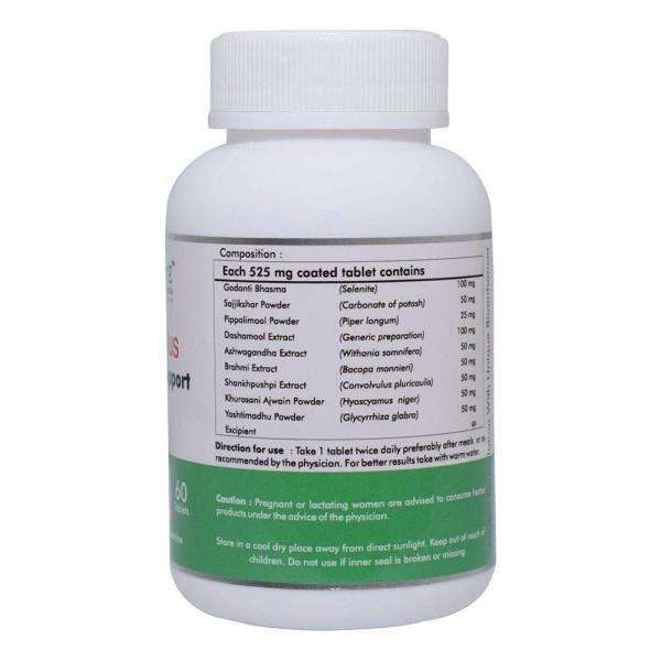 Naturz Ayurveda Migra Plus for Migraine Support - 60 Tablets - JioMart