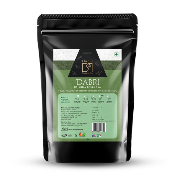 Dabri Original Green Tea 100 Gms Packet - JioMart