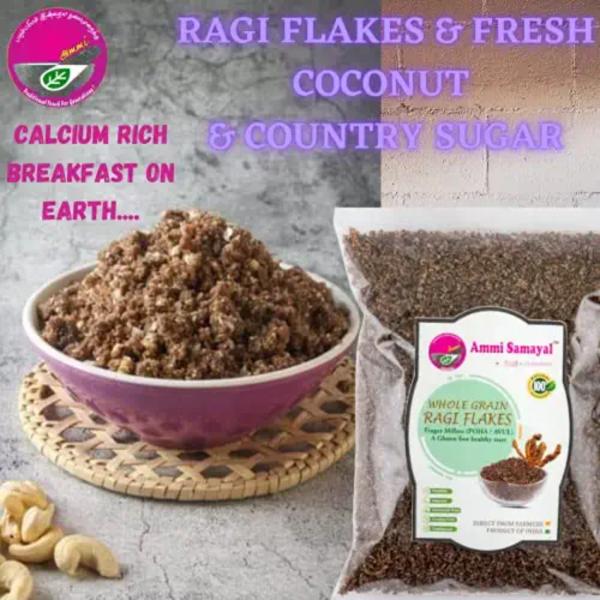 Ammi Samayal RAGI / Finger Millet Flakes (POHA) Avul 1 Kilogram - JioMart