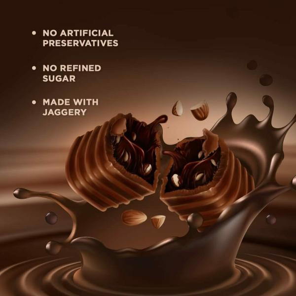 Open Secret Unjunked Chocolates - Dark Choco Almond - JioMart