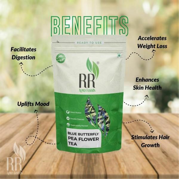 RR AGRO FOODS Blue Tea | Butterfly Pea Flower Tea | Rich in ...