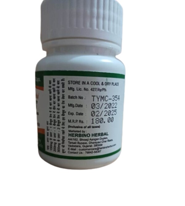 Herbino Herbal Anti Diabetic And Vitalizer Capsules 100% Ayurvedic - 30 ...