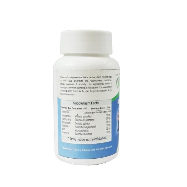 Relaxo-Calm Capsule | Natural Tranquilizer | Ghabrahat ki desi dawayee ...