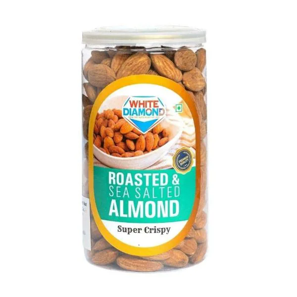 White Diamond California Roasted & Lightly Salted Almond 300g - JioMart