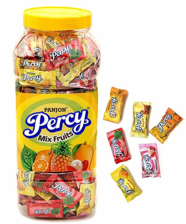 Percy Mix Fruits Toffee [ Assorted Chocolate Mango, Orange, Pan, Cola ...