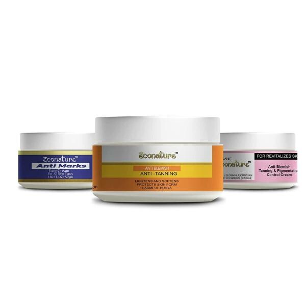 Econature Anti Blemish Tanning, Pigmentation Control Creams with Anti ...