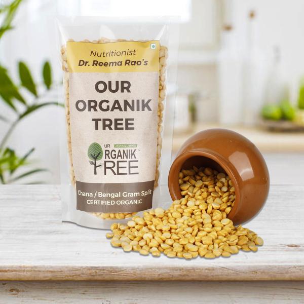 Our Organik Tree Chana Dal / Bengal Gram Split 450 gm - JioMart