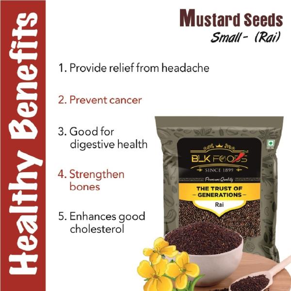 BLK Foods 500g Tadka Whole Spices combo | 200g Cumin Seed / Rai, 100g ...