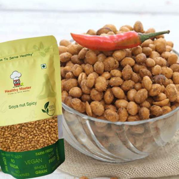 Healthy Roasted Soya Nut Spicy 200 G - JioMart