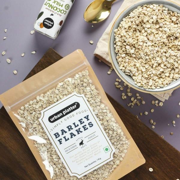 Urban Platter Rolled Barley Flakes, 1Kg - JioMart