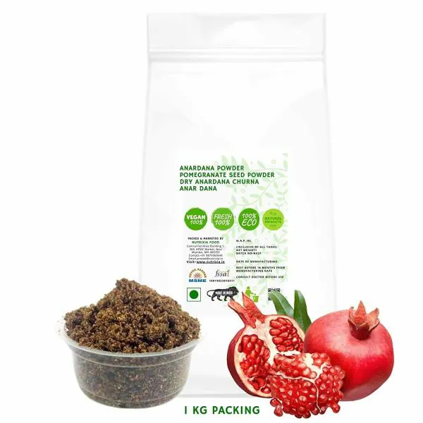 Nutrixia Anardana Powder Churna-anar dana-Pomegranate Seed -Dry-Sukha ...
