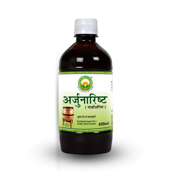 Basic Ayurveda Arjunarishta Syrup 450 ml Pack of 3 - JioMart