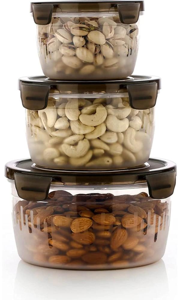 AK IMPEX Lock And Seal Air Tight Containers For Kitchen Storage And ...