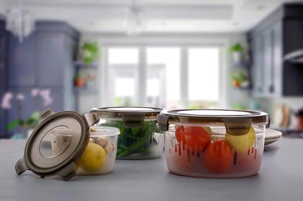 AK IMPEX Lock And Seal Air Tight Containers For Kitchen Storage And ...