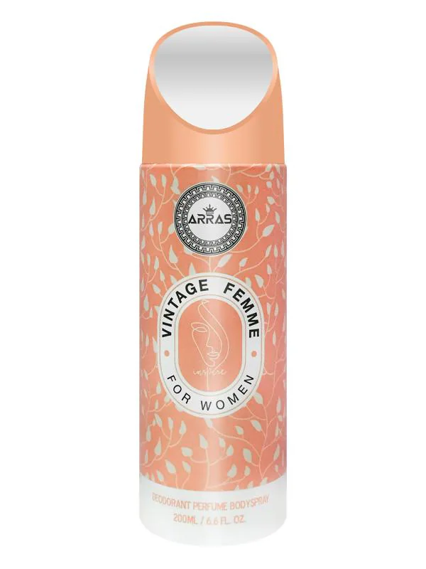 Arras Vintage Femme Deodorant Body Spray for Women, 200ml - JioMart