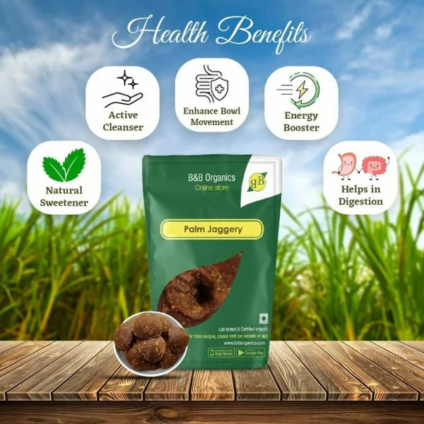 B&B Organics Palm Block Jaggery / Karupatti / Panaivellam / Thati ...