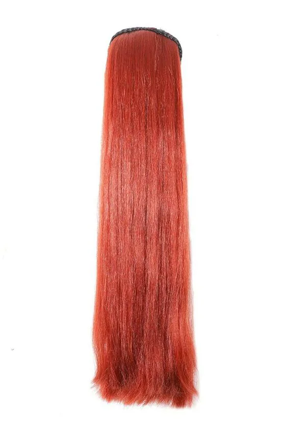 NAVMAV 25-30 Inch Red Curly, Multicultural, Normal, Thick, Long Hair ...