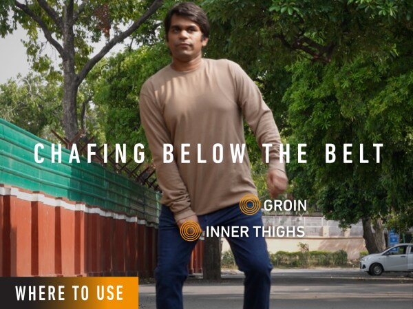 Svish On The Go Anti-Chafing Roll On For Men (50 Ml) Reduces Inner ...