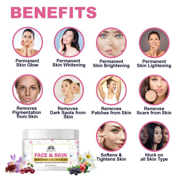 Intimify Face & Skin Cream for Glow & Remove Pigmentation, Dark Spots ...