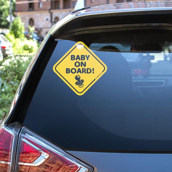 BABBY NEST BABY FOOT PRINT CAR SAFETY SIGN BOARD FOR BABY - JioMart