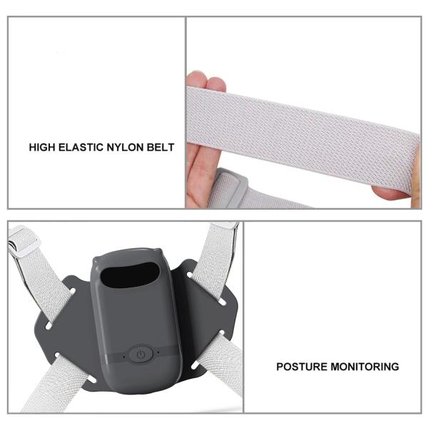 NOYMI Bad Posture Habit Corrector Belt with Vibration Sensor. - JioMart
