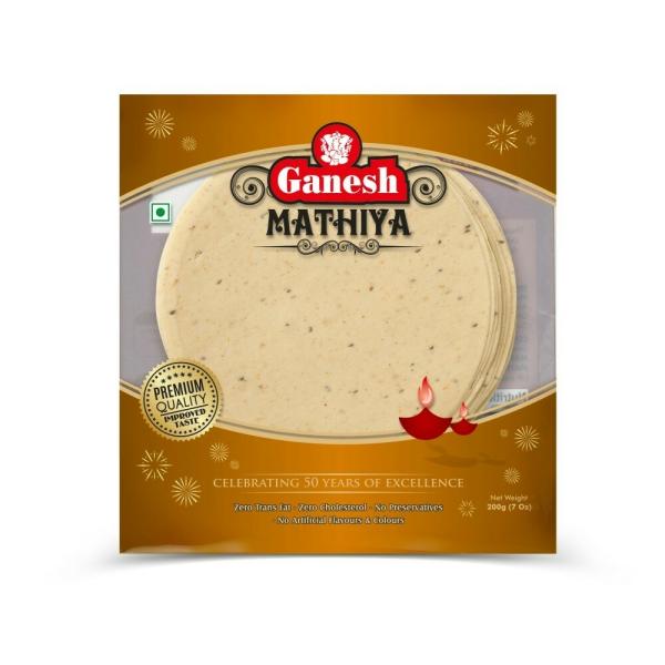 GANESH PAPAD MATHIYA PAPAD 200 GMS PACK OF -2 - JioMart