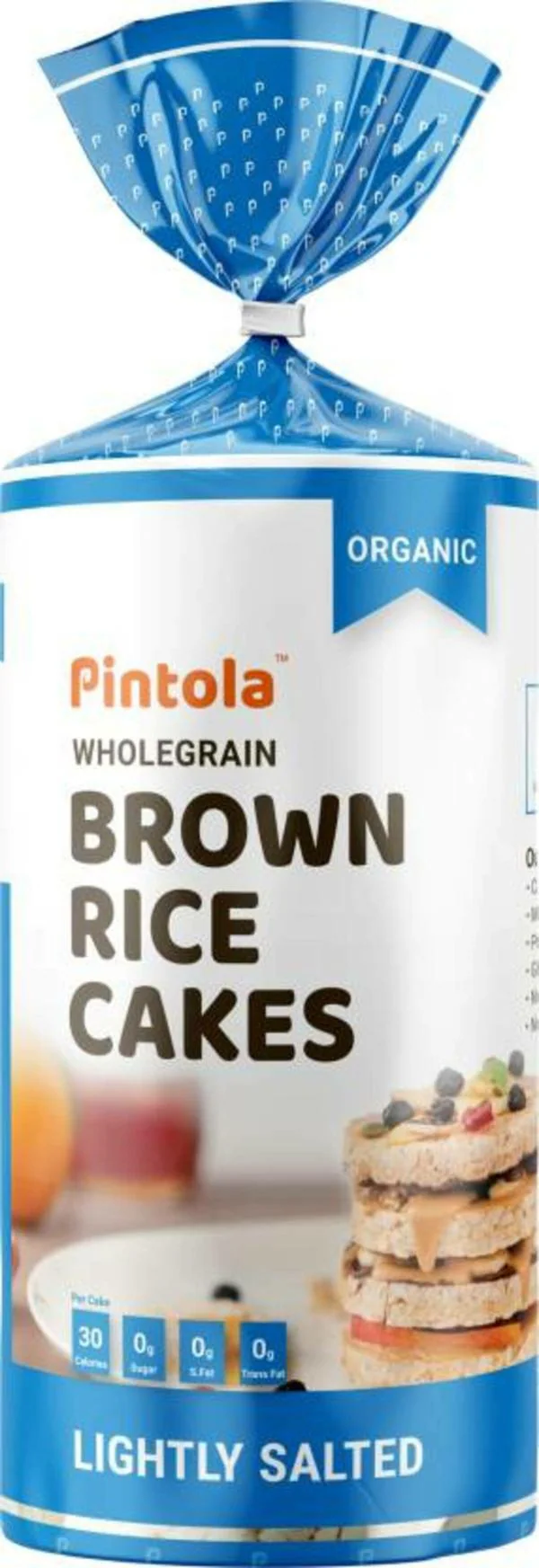 Pintola Whole Brown Rice Cake 125g(Salted) - JioMart