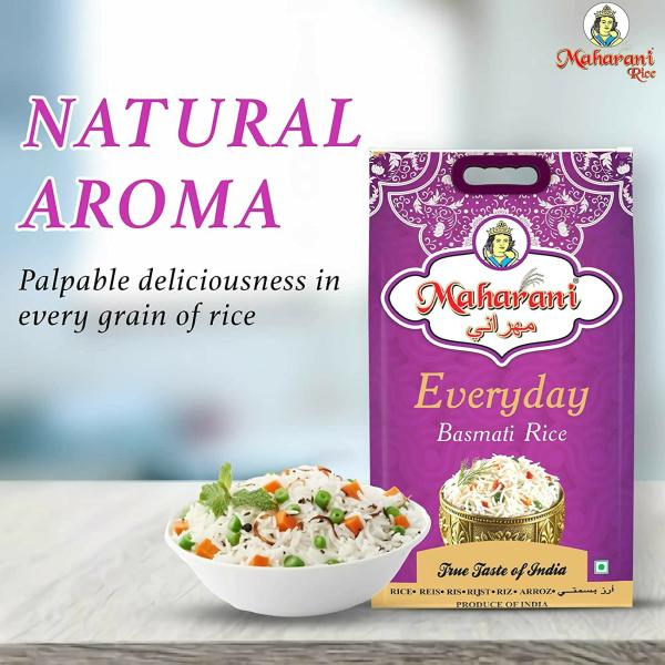 Maharani Naturally Aged Grain Basmati Rice 5 Kg - JioMart
