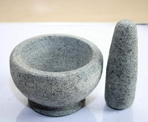 MyNAKSHA Mortar and Pestle Set for Spices,, Khalbatta, Kharal, Mixer ...